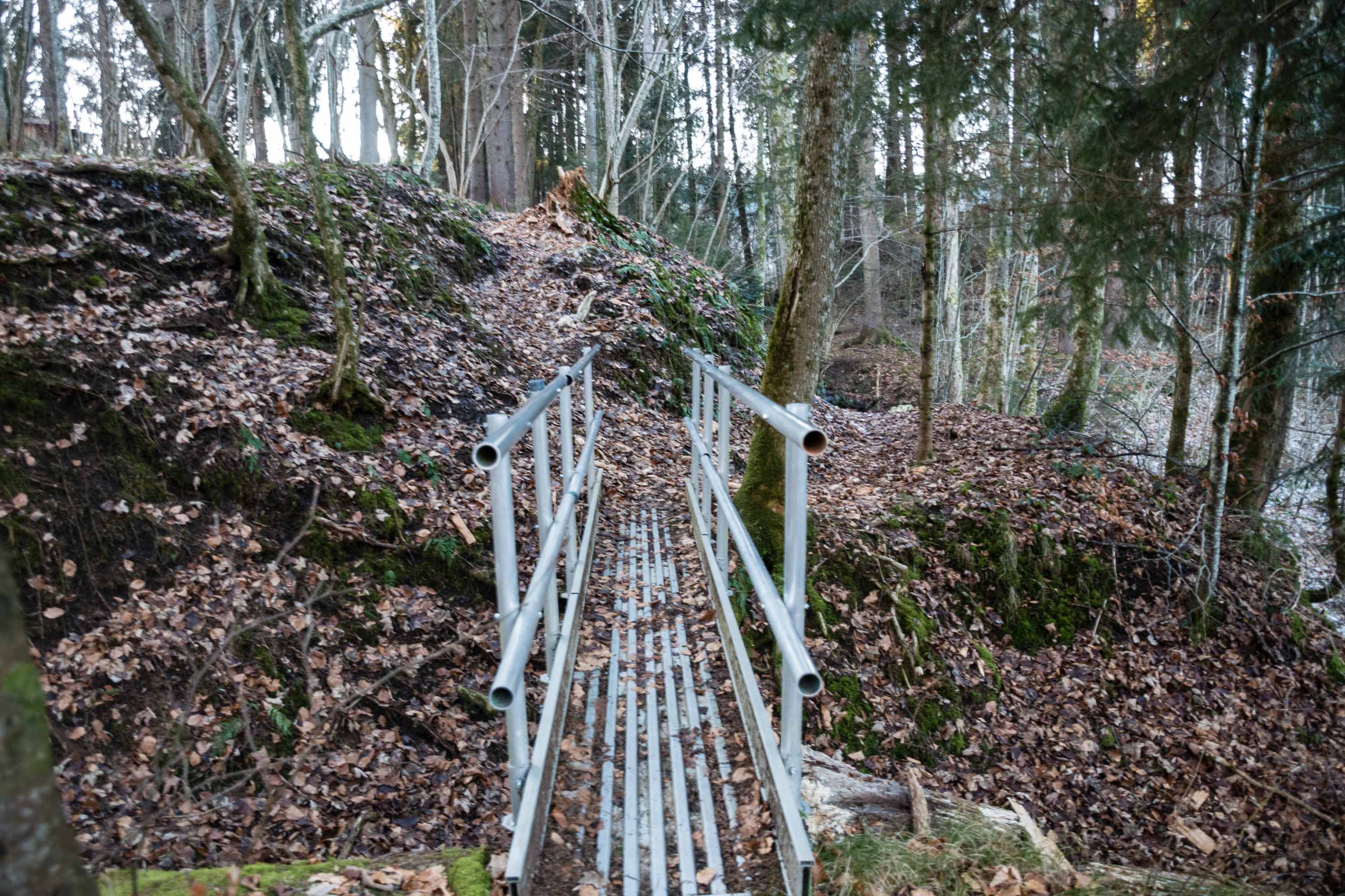 Burgus Ahegg - Kleinkastell in der Nähe von Kempten