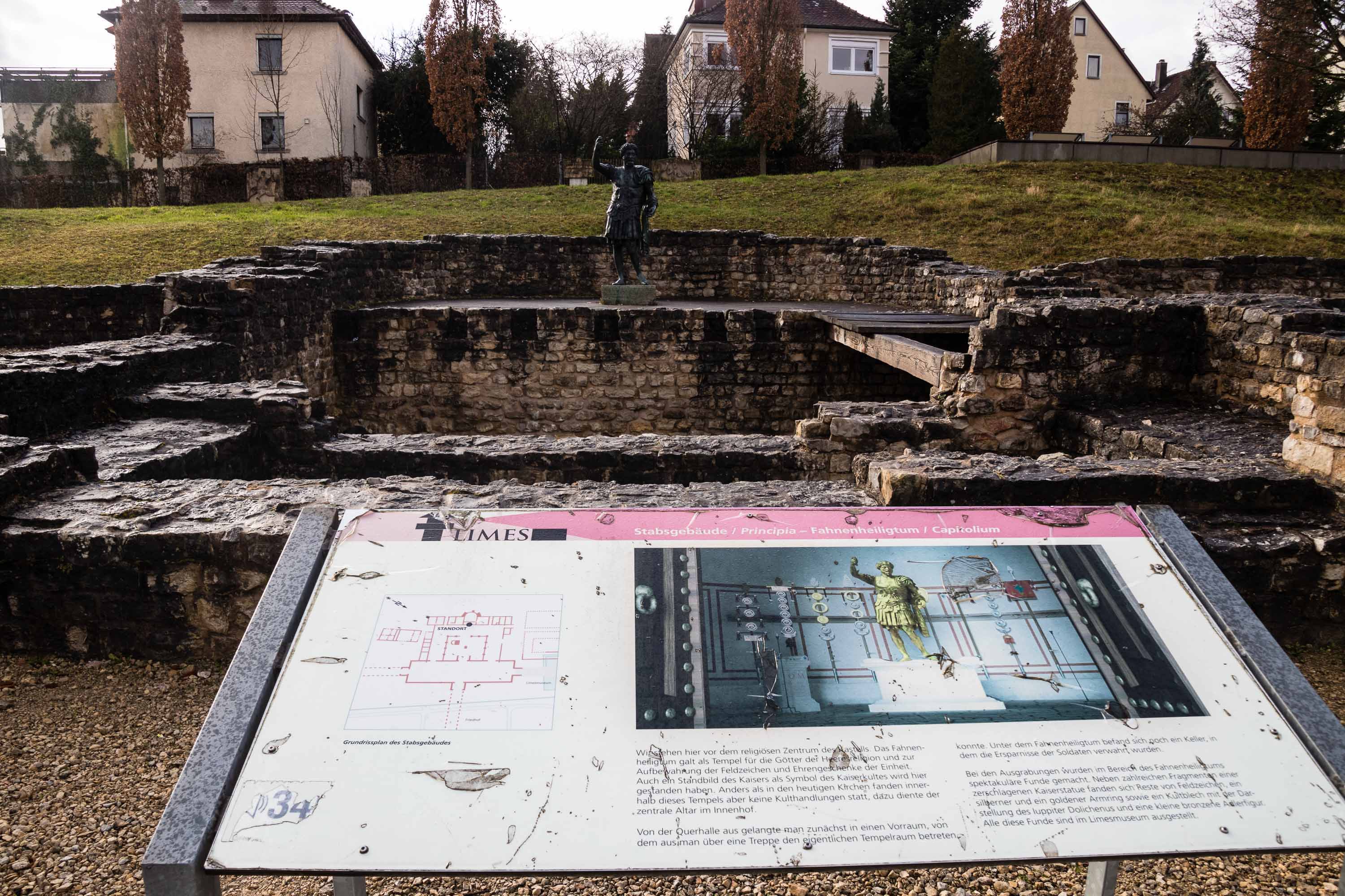 Kastell Aalen - wichtigstes Kastell am raetischen Limes