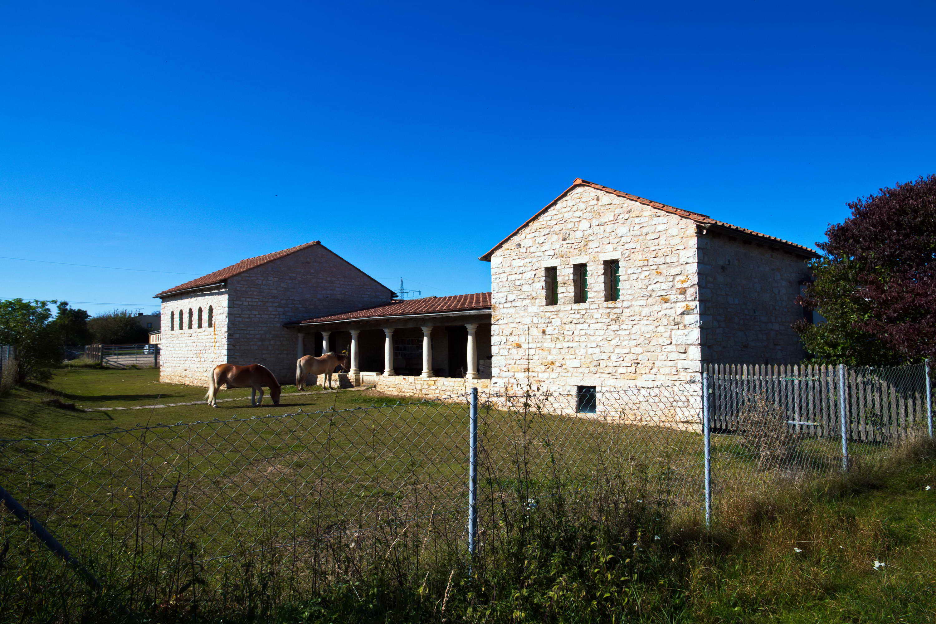 rekonstruierte römische Villa Rustica Möckenlohe